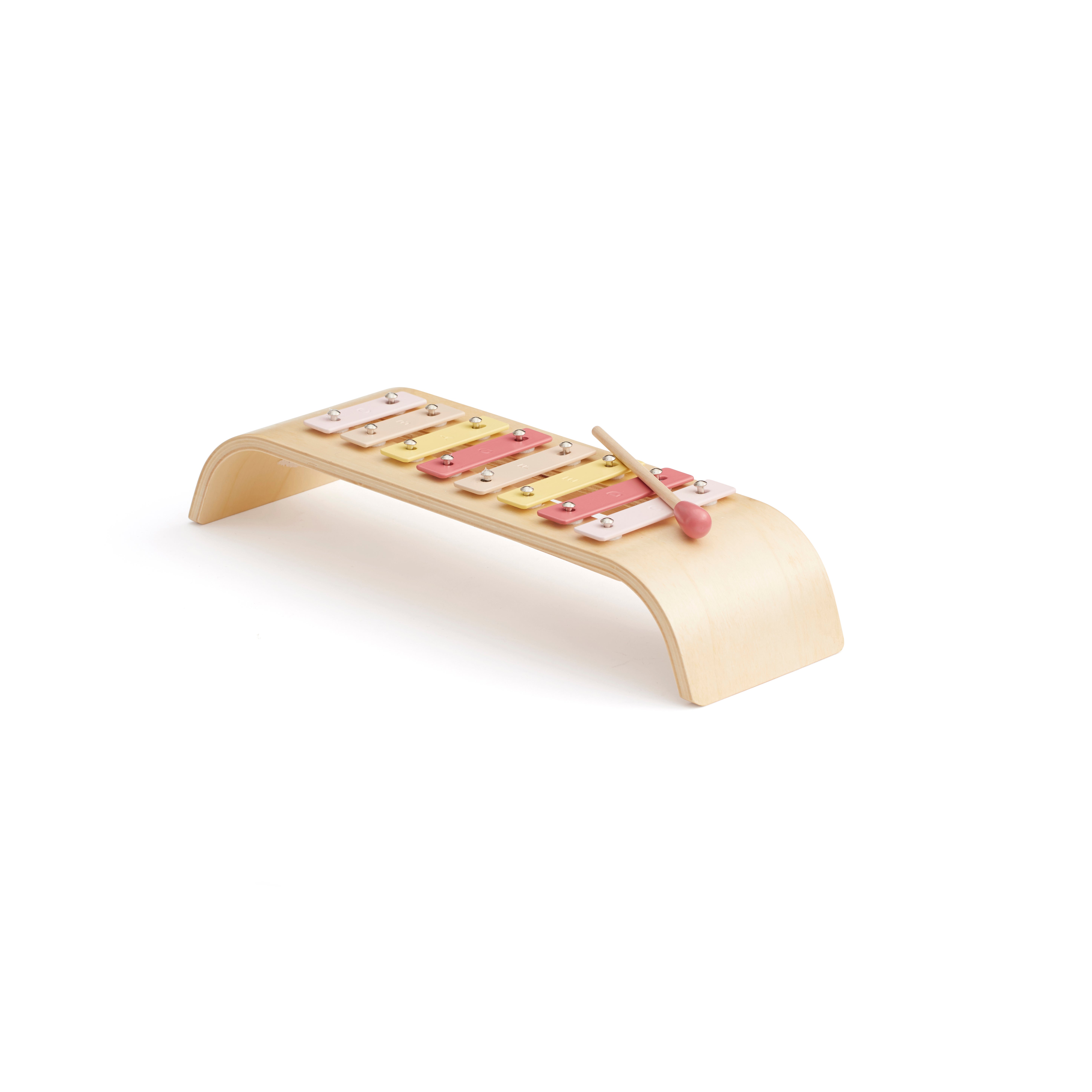 Kid's Concept Xylophone plywood white | Kids Concept